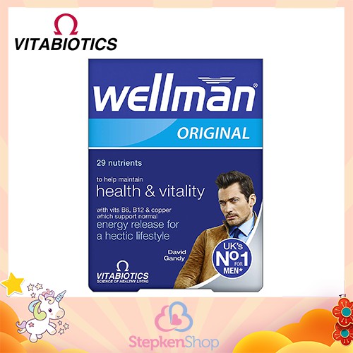 Vitabiotic Wellman Original (30 Tablets) | Shopee Malaysia