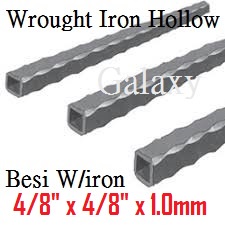 WROUGHT IRON HOLLOW TUBE BESI HOLLOW TUBE MILD STEEL MILD STEEL (BESI ...