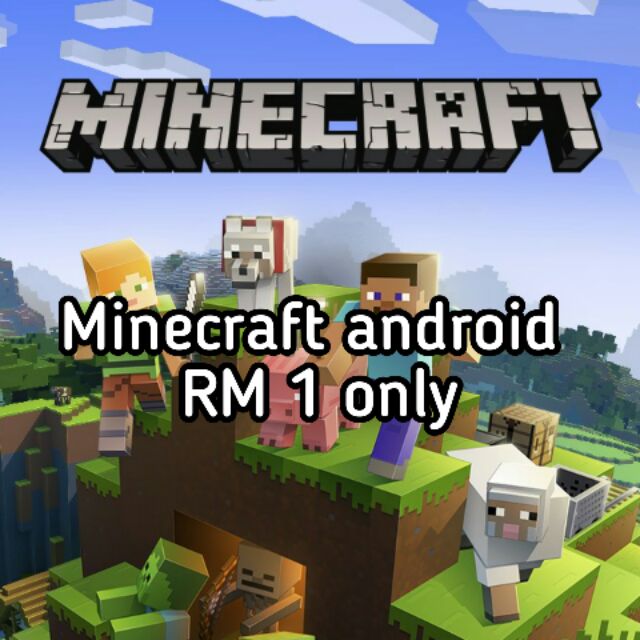 {LATEST VERSION} Minecraft for Android just RM1 | Shopee Malaysia