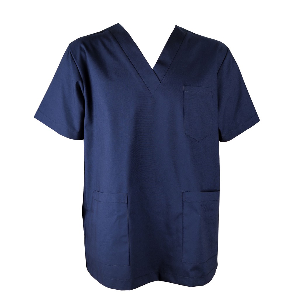 Outpost Medical Scrub Suit Top Navy Blue / Teal Blue / Maroon (XS -2XL ...