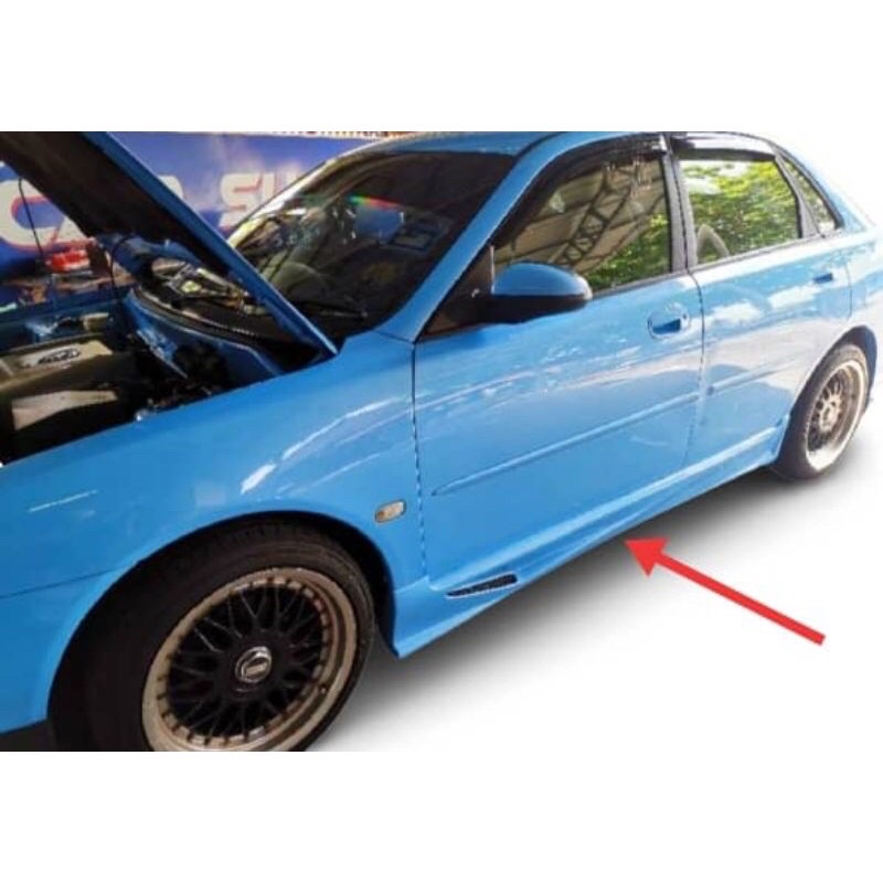 🔥READY STOCK🔥FRP PROTON WAJA CPS WAJA MMC SIDE SKIRT VOLTEX HOT SALES ...