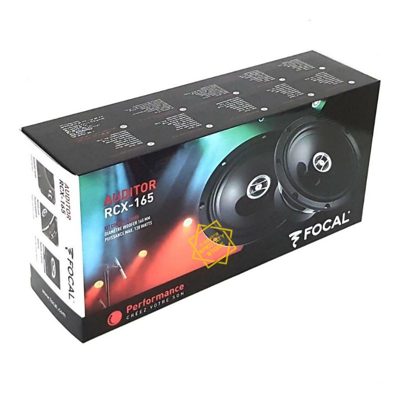 FOCAL RCX-165 6.5” (165MM) 2-WAY COAXIAL SPEAKER | Shopee Malaysia