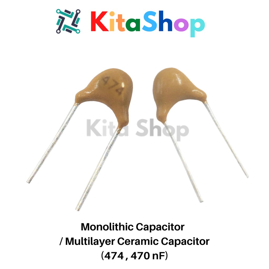 Monolithic Capacitor / Multilayer Ceramic Capacitor (474 , 470 nF ...