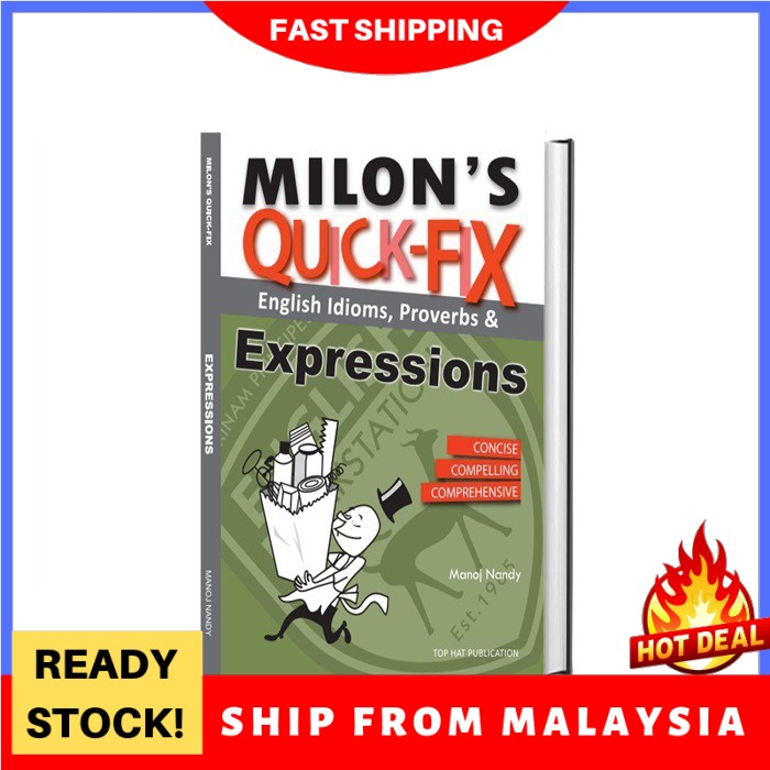 Milon's Quick-Fix: English Idioms, Proverbs & Expressions | Shopee Malaysia