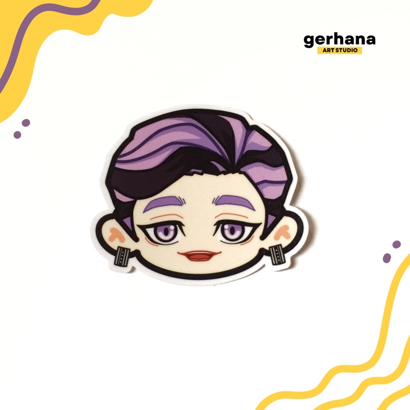 Tokyo Revengers Chibi Stickers | Haitani Brothers | Rindou Ran | Shopee ...