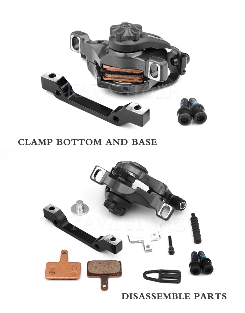 NUTT DA6S Mountain Bike Dual Piston Drive Disc Brake Caliper 160mm ...