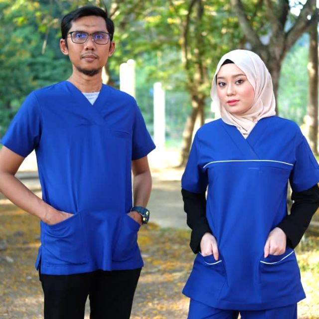 Scrub suit/uniform spa/baju skrub (custom made) | Shopee Malaysia