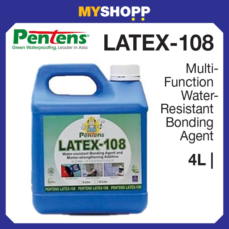 PENTENS Latex 108 Susu Simen 4L Gum Susu Mosaic Tiles Gam Susu Simen ...