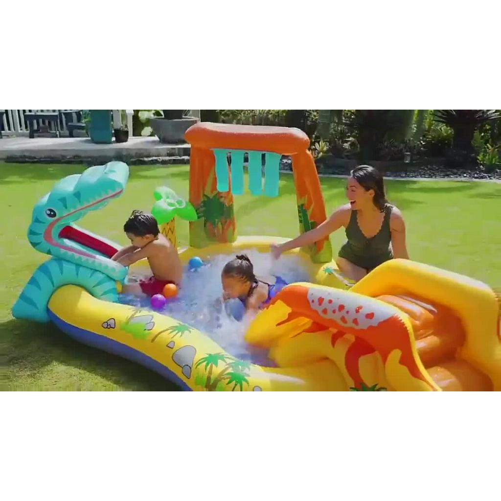 INTEX 57444 / 57135 Dinosaur PlayCenter Children Playground Swimming ...