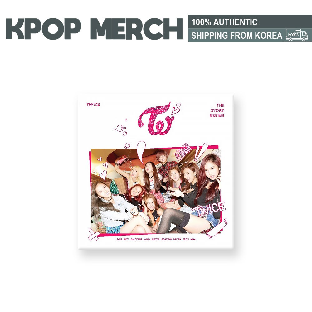TWICE 1st Mini Album [The Story Begin] | Shopee Malaysia