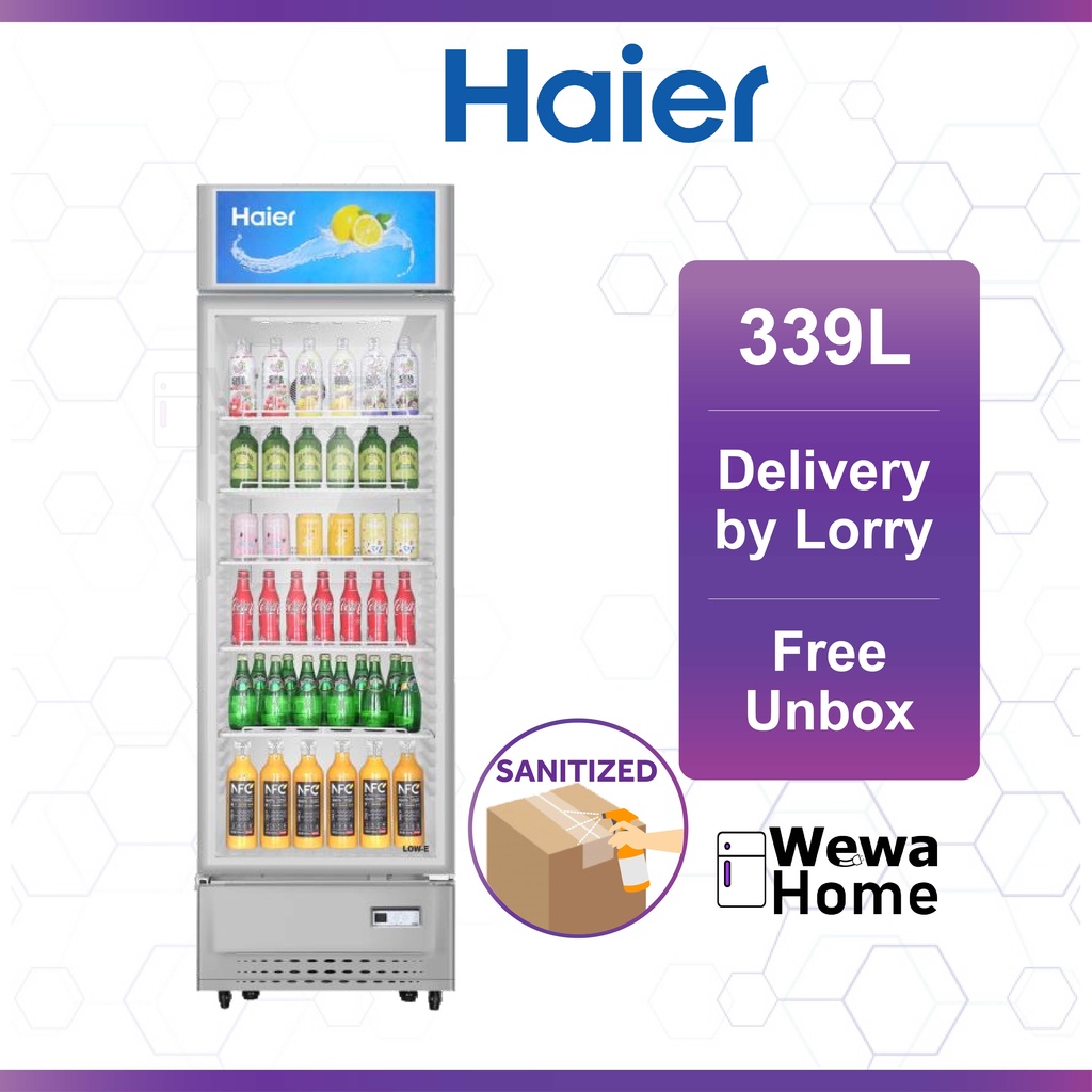 Haier Display Showcase Chiller 320L / 215L Digital Control SC-348E SC ...