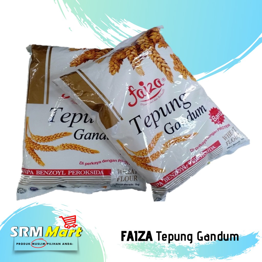 FAIZA Tepung Gandum 1kg | Shopee Malaysia