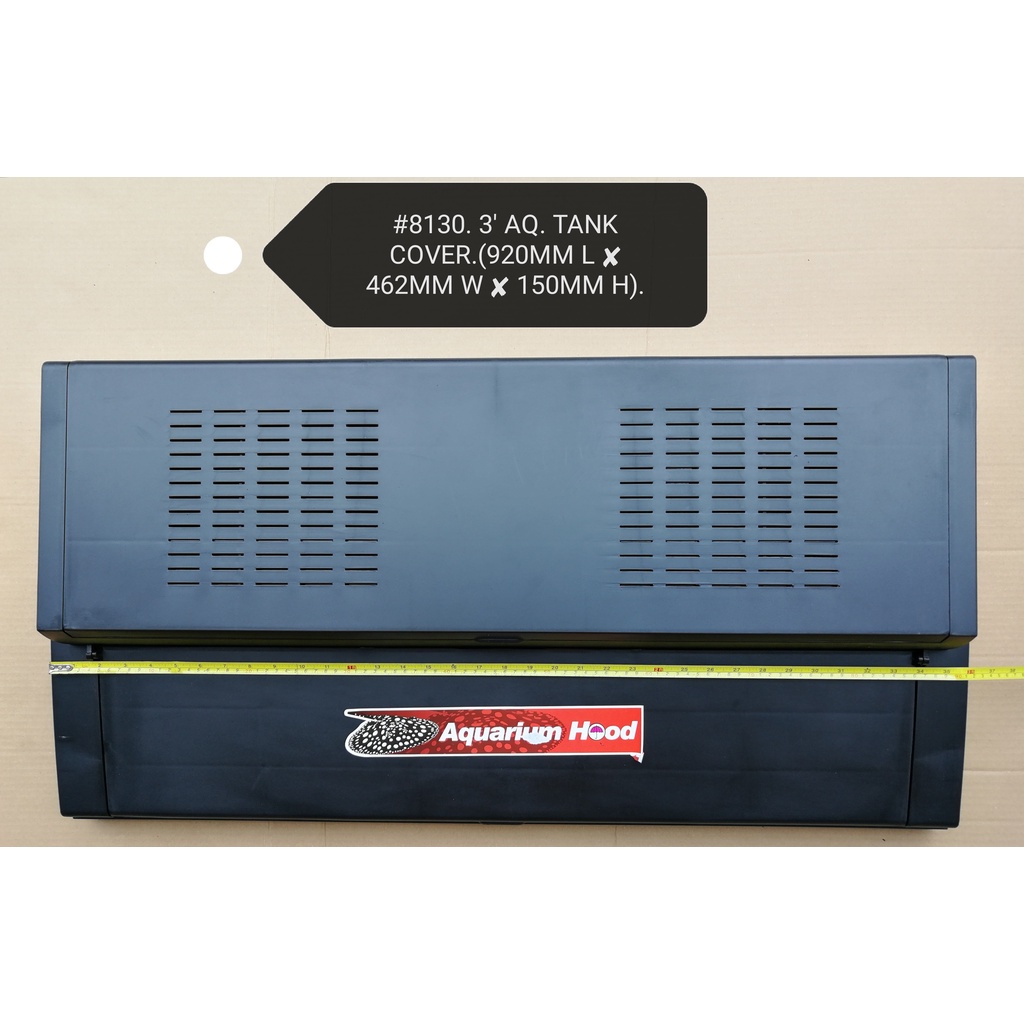 Aquarium Hood 8130 3feet Fish Tank Roof Top Cover [3 Feet, 3 Kaki ...