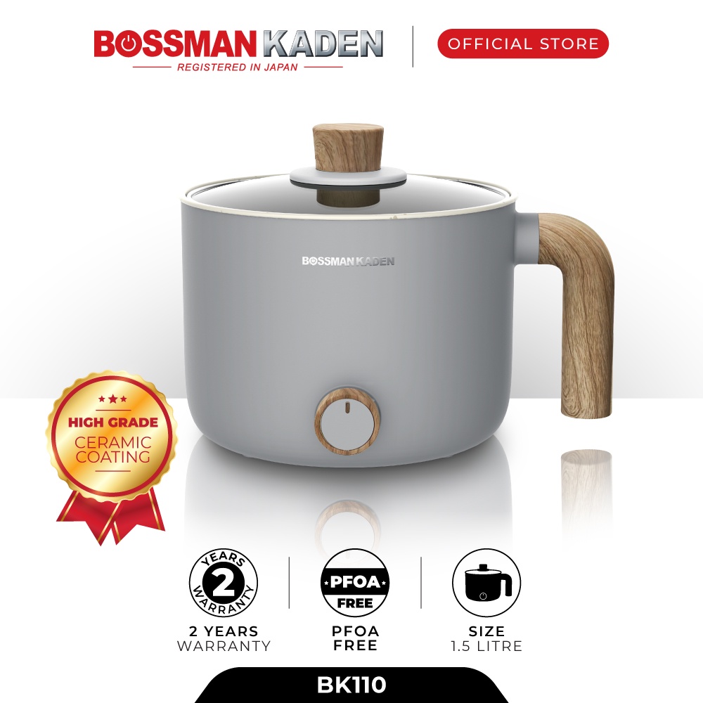 Bossman Kaden Mini Multi Cooker ChefCook Series BK110 | Shopee Malaysia