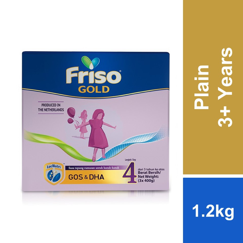 Friso Gold Step 4 Milk Formula 1.2kg | Shopee Malaysia