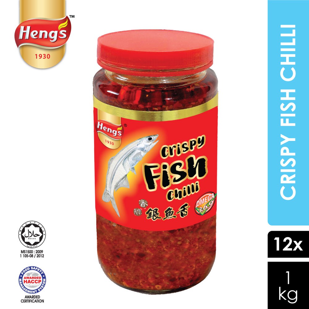 Heng's Crispy Fish Chilli 1kg (Carton Deal) | Shopee Malaysia