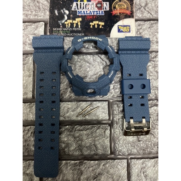 BNB CUSTOM GA700 BIRU JEANS+ BUCKLE JAPAN + 2 PCS SPRING BAR FOR ...