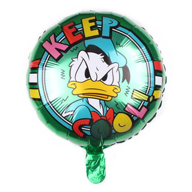 18inch Cartoon Balloon Mickey Minnie Donald Duck Foil Helium Balloons ...