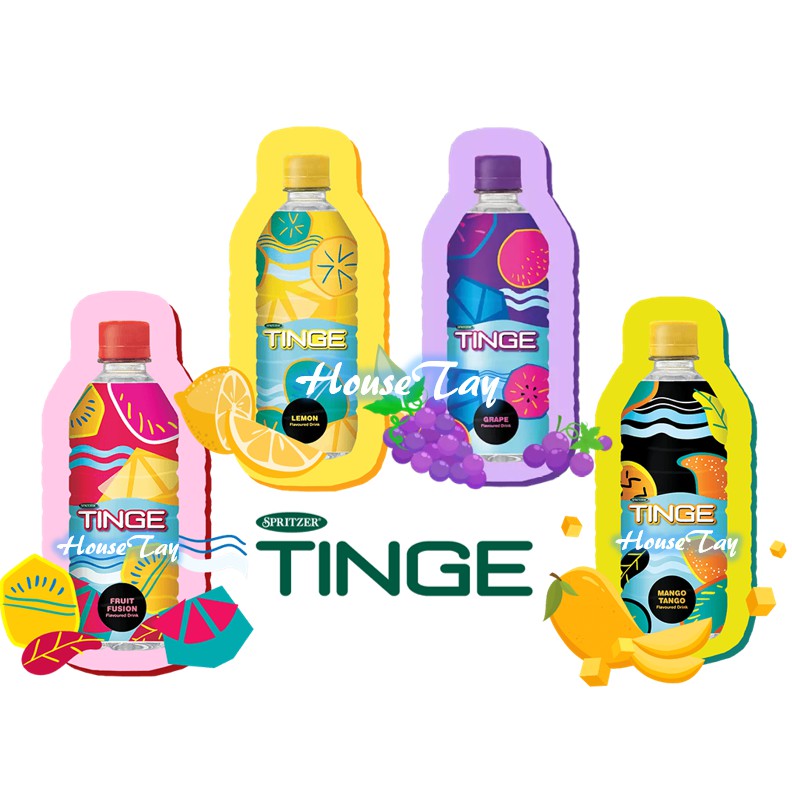 Spritzer TINGE Flavoured Drink 450ml | Shopee Malaysia