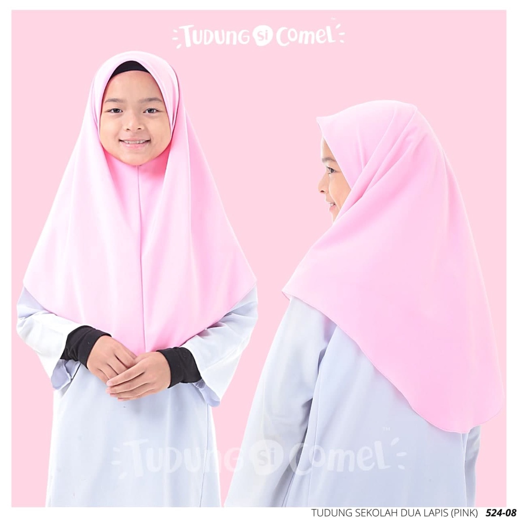 [Original TSC] Tudung Sekolah Dua Lapis Kashibo Sekolah Rendah Dan ...