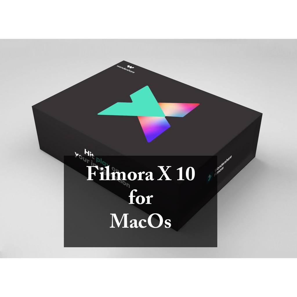 Filmora X 10 | No Watermark Full Version for MacOs | Shopee Malaysia