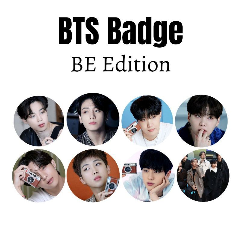 [READYSTOCK] Kpop BTS Hd Round Badge (58mm) Normal Dutch Button Pin ...