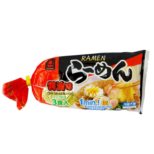 MIYAKOICHI Shoyu Ramen | Pre-Cooked Soy Sauce Japanese Ramen (3 ...