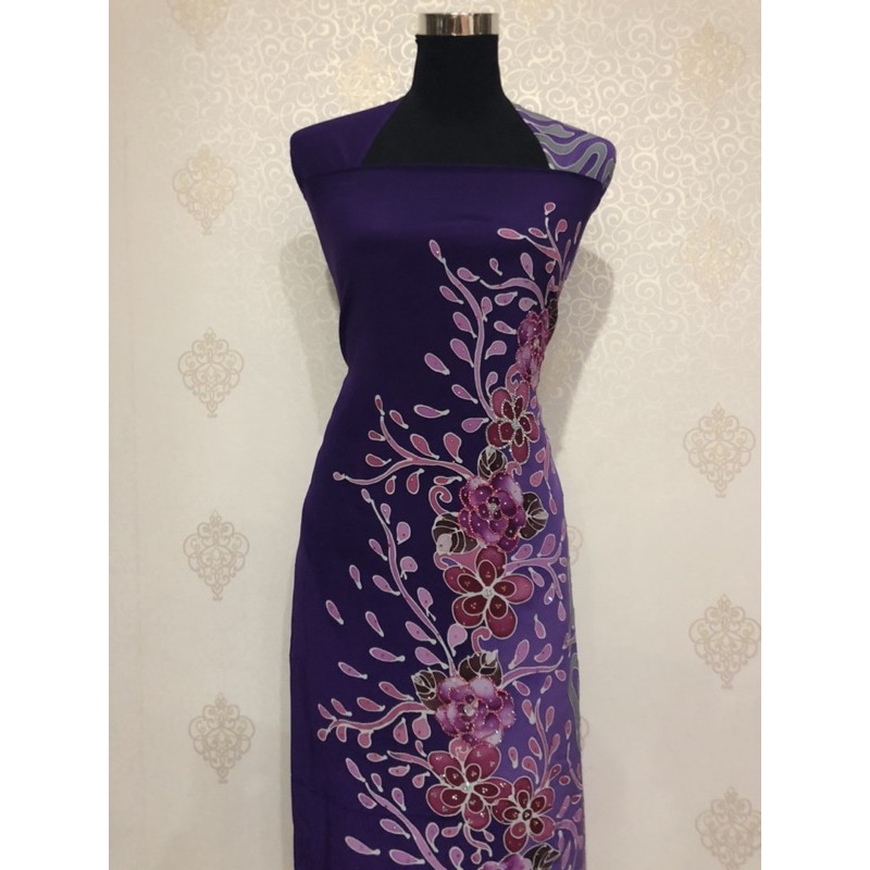 batik lukis sutera crepe | Shopee Malaysia