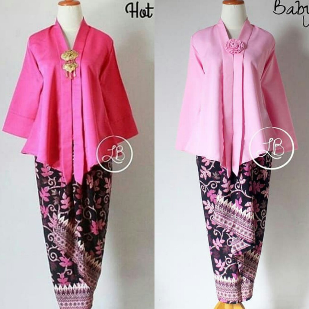 Modern Kebaya Suit Set New Flea Graduation Kebaya Set Dusty Pink Color ...