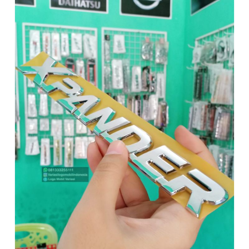 Mitsubishi xpander logo Emblems original Size Luggage xpander cross ...