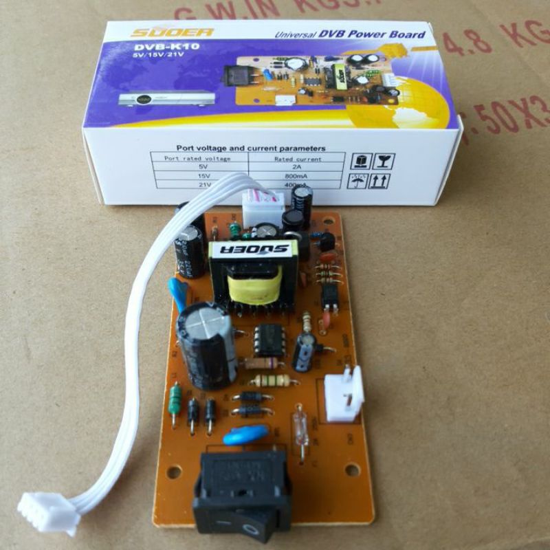 Digital PARABOLA REGULATOR DVB POWER SUPPLY DVB MP4 UNIVERSAL POWER ...