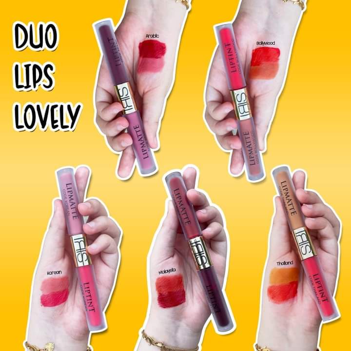 ORI HQ DUO LIPS LOVELY IRIS KHAIRI LIMITED EDITION LIPTINT LIPMATTE 2 ...