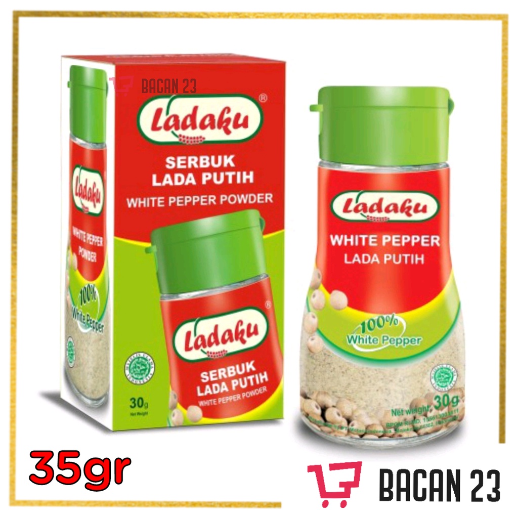Ladaku Pepper Powder (35 gr) White Pepper/ Pepper Powder Bacan 23 ...