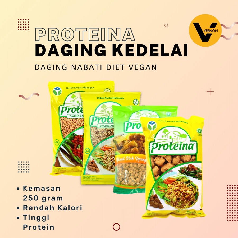 Proteina Vegetable Meat Soy Meat Vegan Minced Soy Meat 250 Grams | Shopee Malaysia