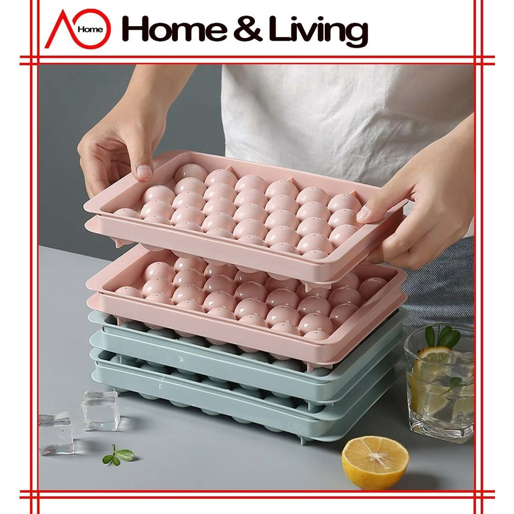 AO Home Acuan Bola Ais Round Ice Blocks Mold Ice Cube Marking Tray ...