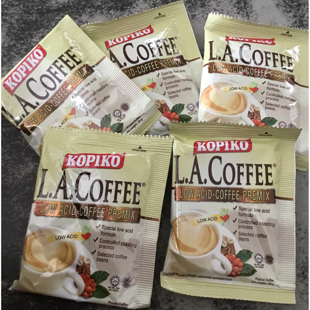 KOPIKO L.A COFFEE ( LOW ACID - COFFEE PREMIX) | Shopee Malaysia