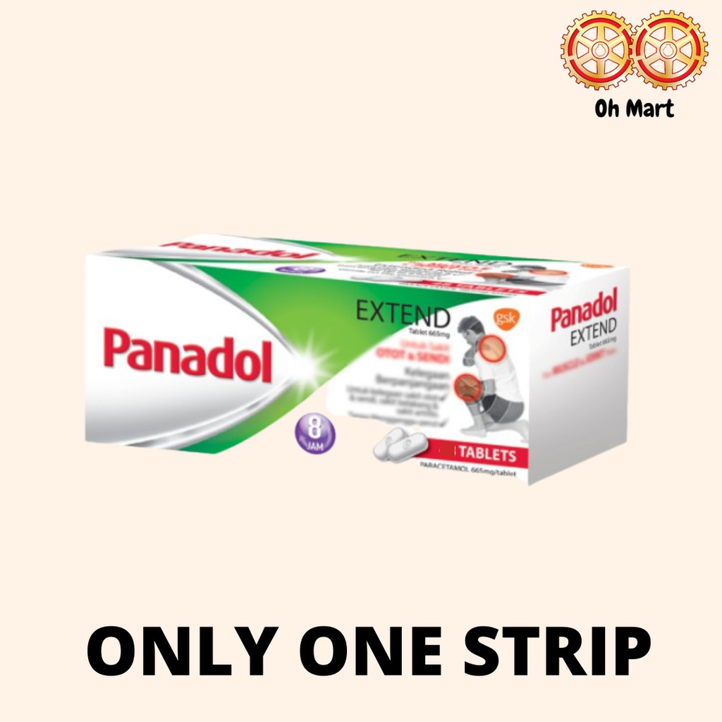 Panadol Extend - One Strip ( 6 Tablets ) | Shopee Malaysia