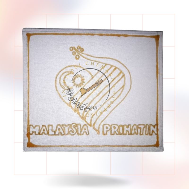 BATIK PAINTING TEMA MERDEKA + MALAYSIA WOOD FRAME KIT DIY Mewarna Art ...