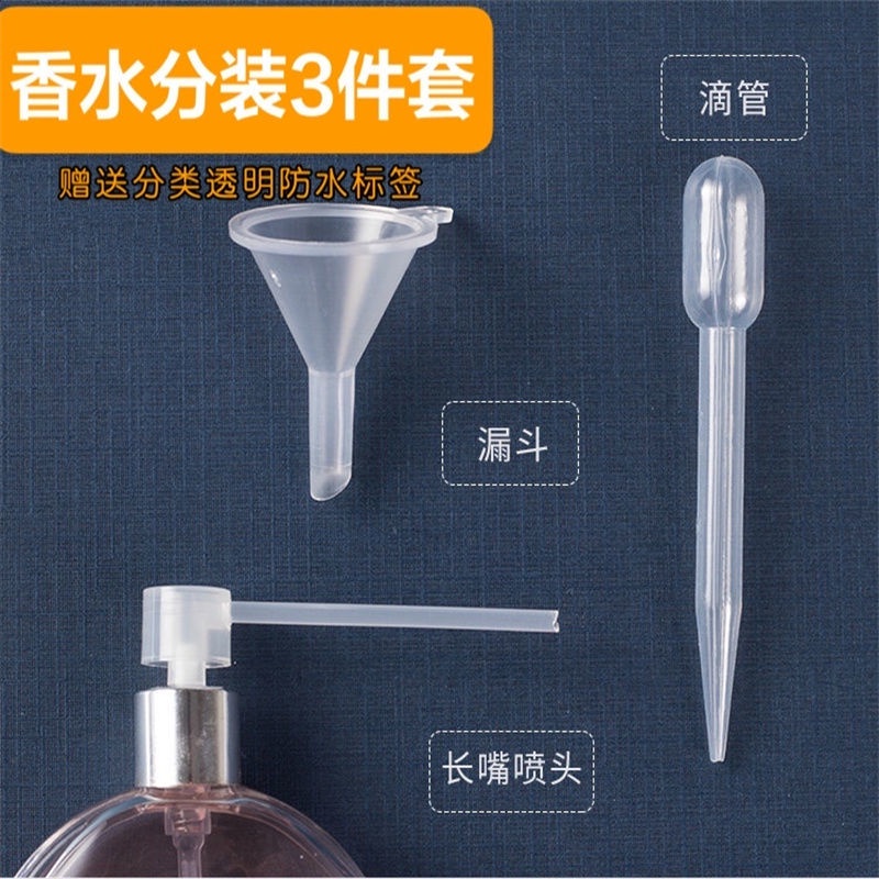 Alat pendispensan minyak wangi 3 keping sampel kecil kepala pam ...