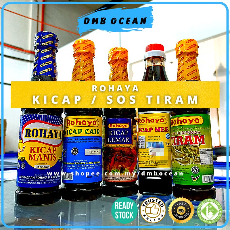 😋ROHAYA KICAP/SOS/SAUCE MANIS/LEMAK/CAIR/TIRAM/OYSTER/🔥ANEKAWAN ...