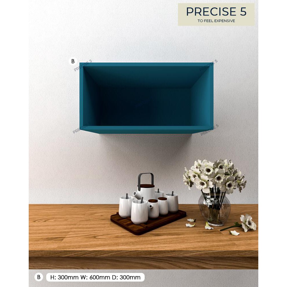 Bookshelf /DIY Wall Mounted Open Carcass /Storage Cube Cabinet / Racks ...