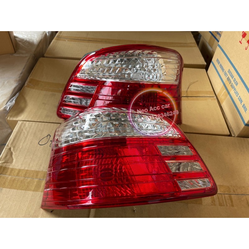 TOYOTA VIOS NCP93 2008-2013 TAIL LAMP RED WHITE LAMPU BELAKANG | Shopee ...