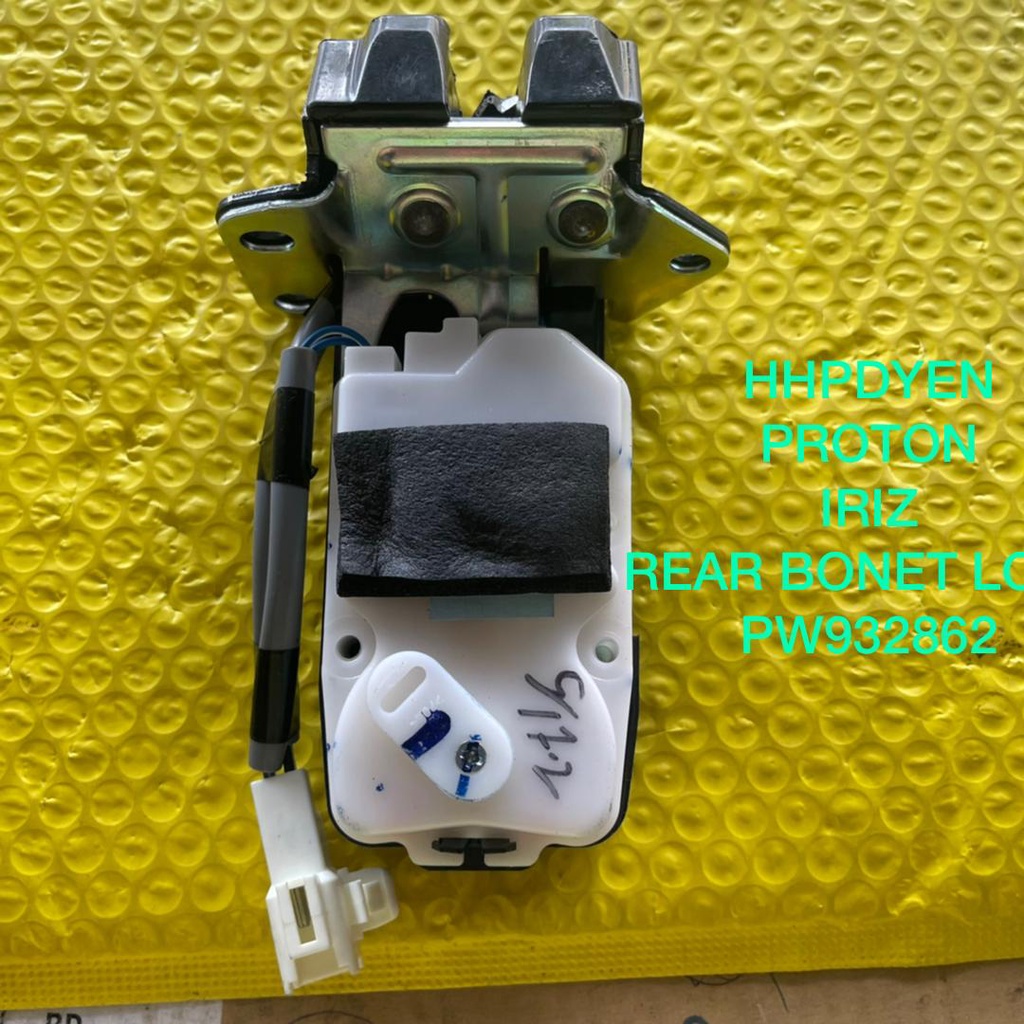 PROTON IRIZ REAR BONNET LOCK WITH WIRE (PW932862) [1PCS] READY STOCK ...