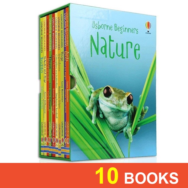 [READY STOCK] Usborne Beginners Nature Collection Box Set (10 Books ...