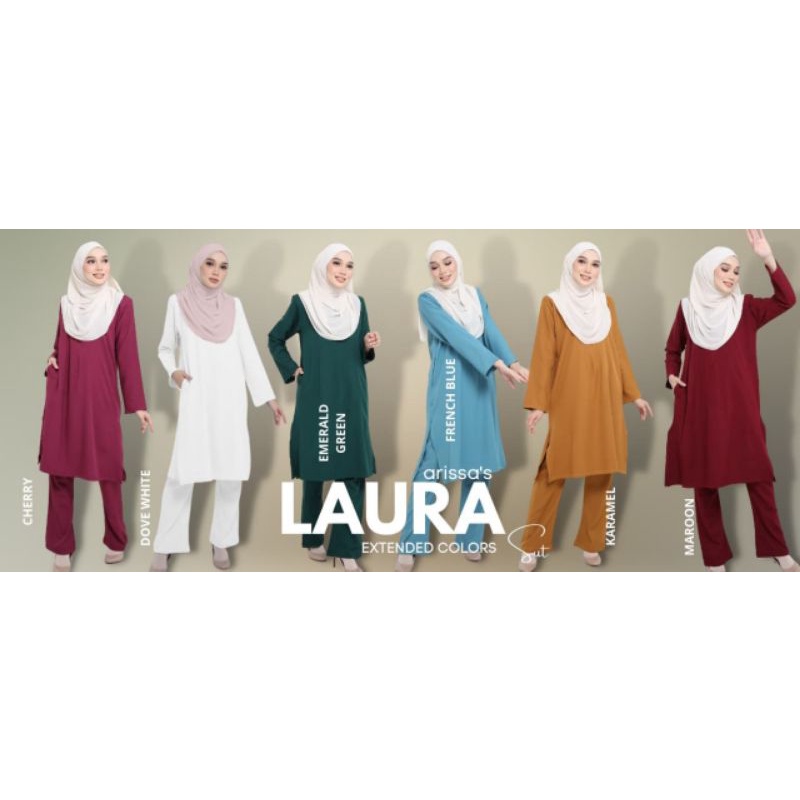 Baju Sepasang LAURA SUIT Keluaran Arissa Closet | Shopee Malaysia
