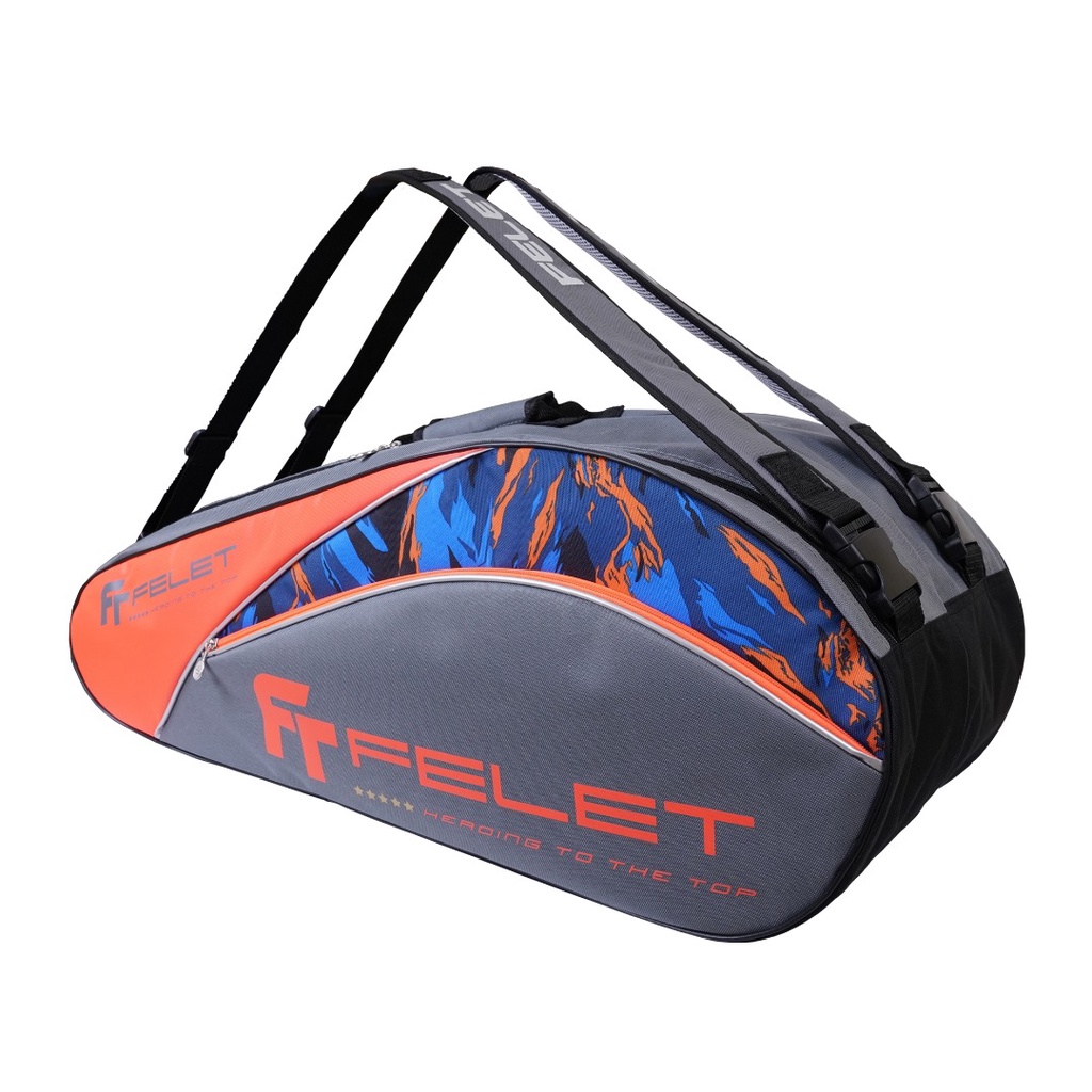FELET BADMINTON RACQUET BACKPACK 507-23 100% original by FLEET | Shopee ...