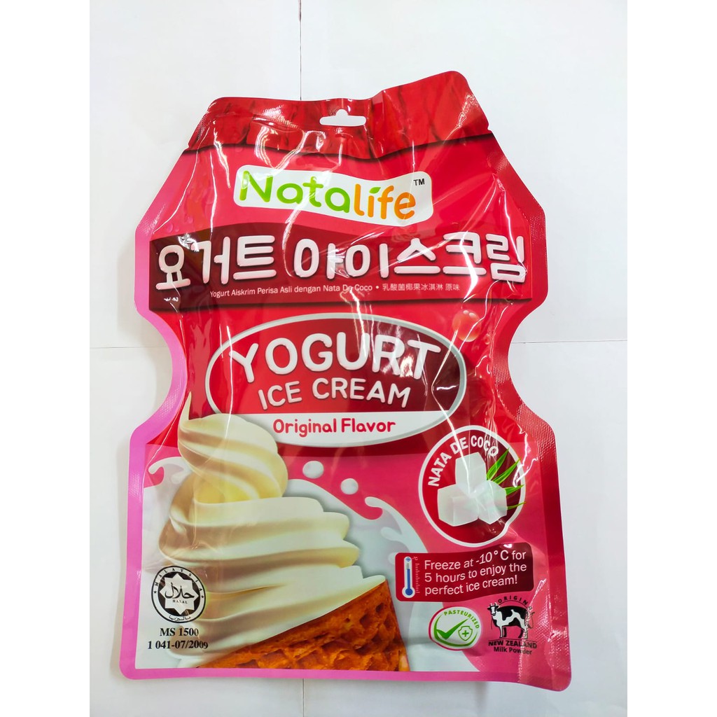 Natalife Yogurt Ice Cream Original/Apple Flavor 【300ml】60mlx5 pcs | Shopee Malaysia