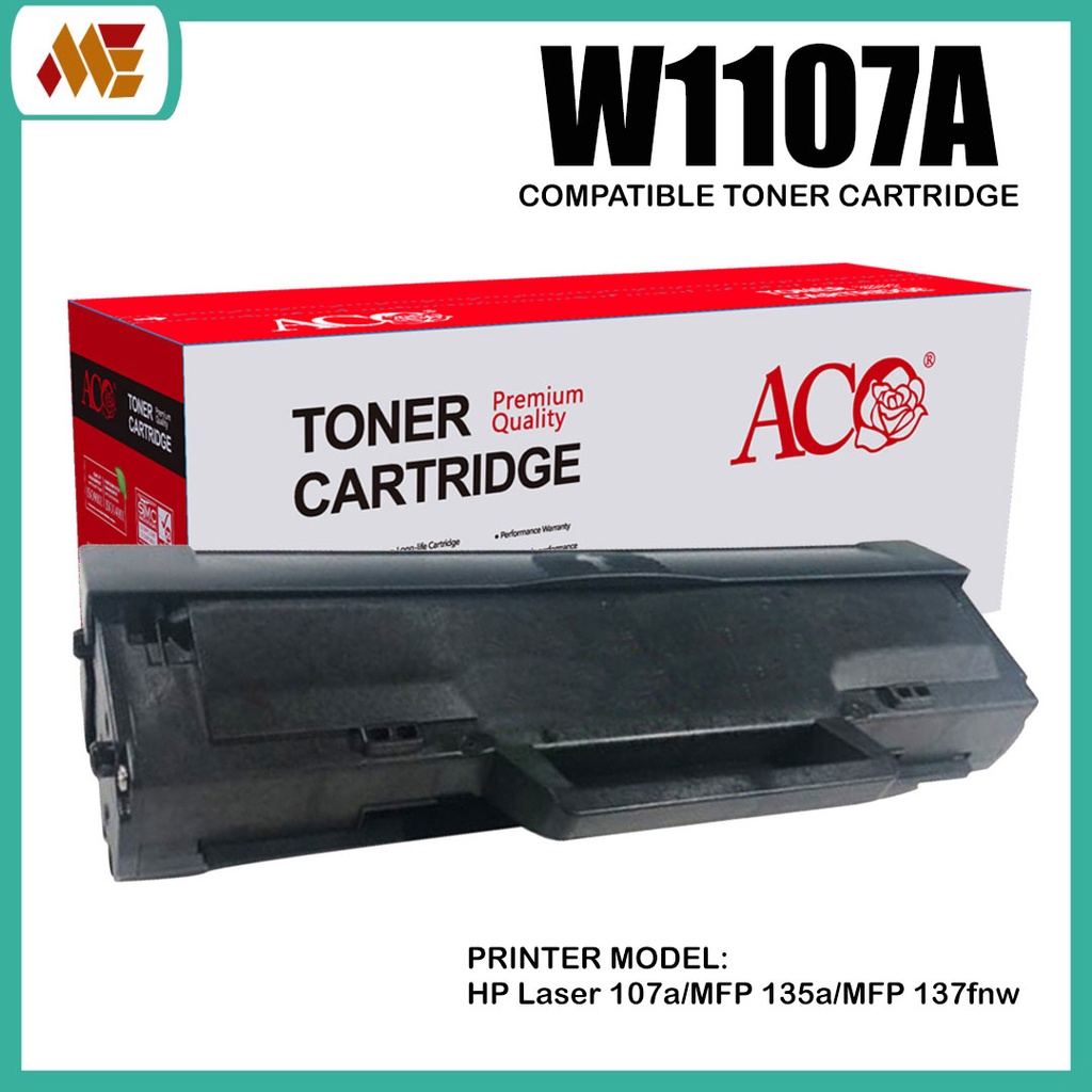 107A W1107A Laser Toner Cartridge Compatible For HP Laser 107a/MFP 135a ...