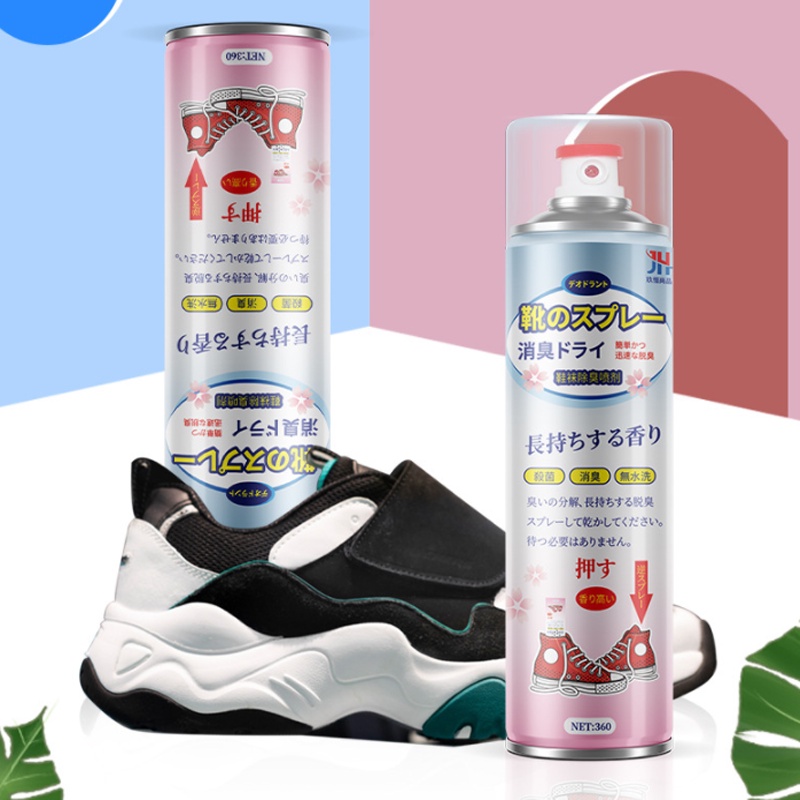Shoe Deodorant Spray 260ml/360ml Shoe Spray Sock Spray Anti-smell ...