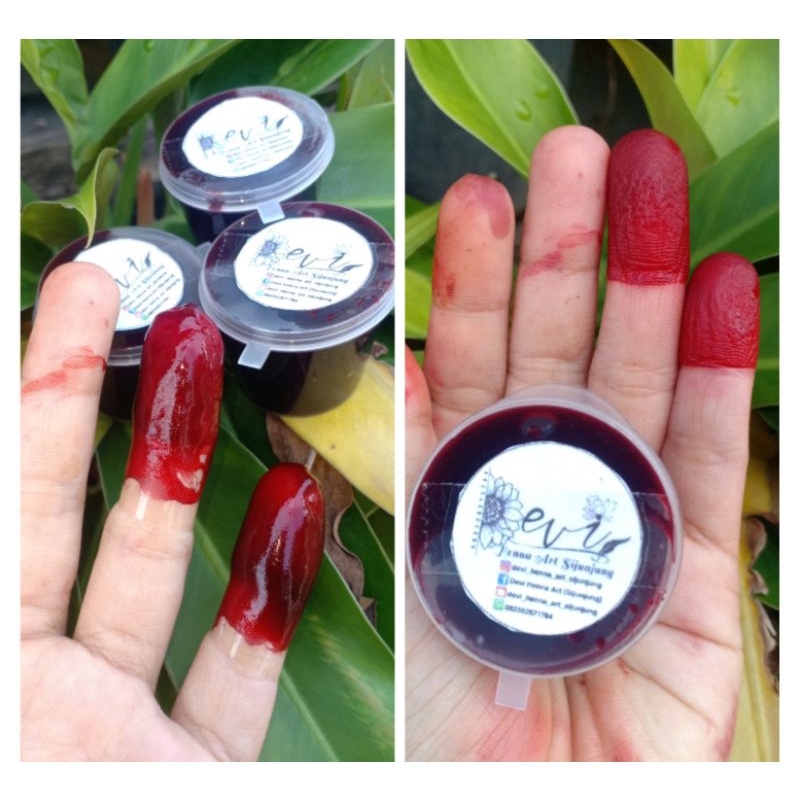 Red DIP HENNA (CUP 25CC) | Shopee Malaysia